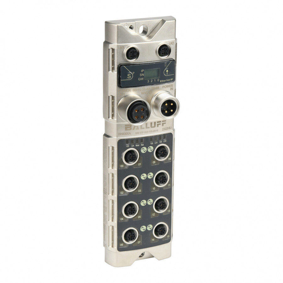 BNI006A > BALLUFF > BALLUFF ETHERNET/IP IO-LINK MASTER, (8) | SDI STORE
