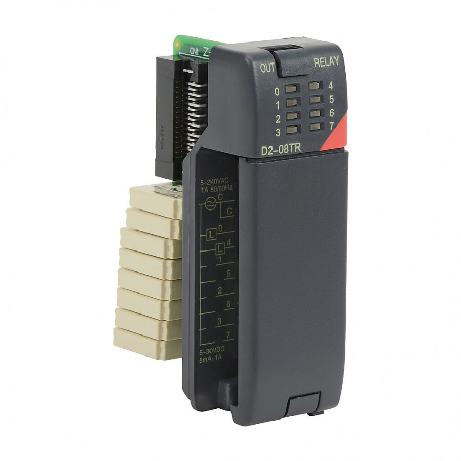 D2-08TR > DIRECTLOGIC > DIRECTLOGIC DL205 RELAY OUTPUT MODULE, 8 | SDI STORE