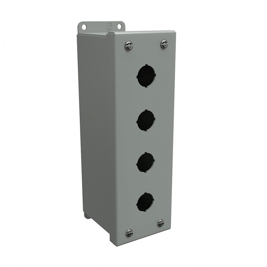 MPB4 > HAMMOND > HAMMOND PUSHBUTTON ENCLOSURE, 4 HOLES, 2 | SDI STORE