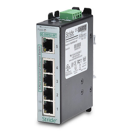 SE-SW5U-WT > STRIDE > STRIDE INDUSTRIAL UNMANAGED ETHERNET SWI | SDI STORE