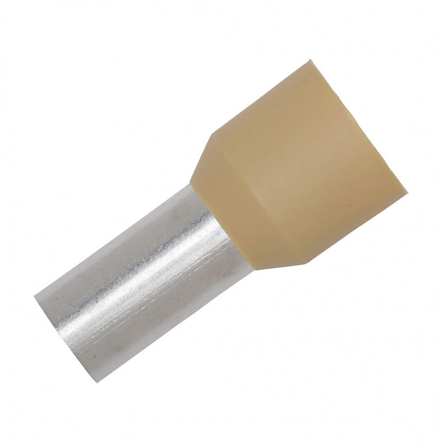 V30AE000033 > Z+F > Z+F FERRULE, 2 AWG, BEIGE, 16MM FERRULE | SDI STORE