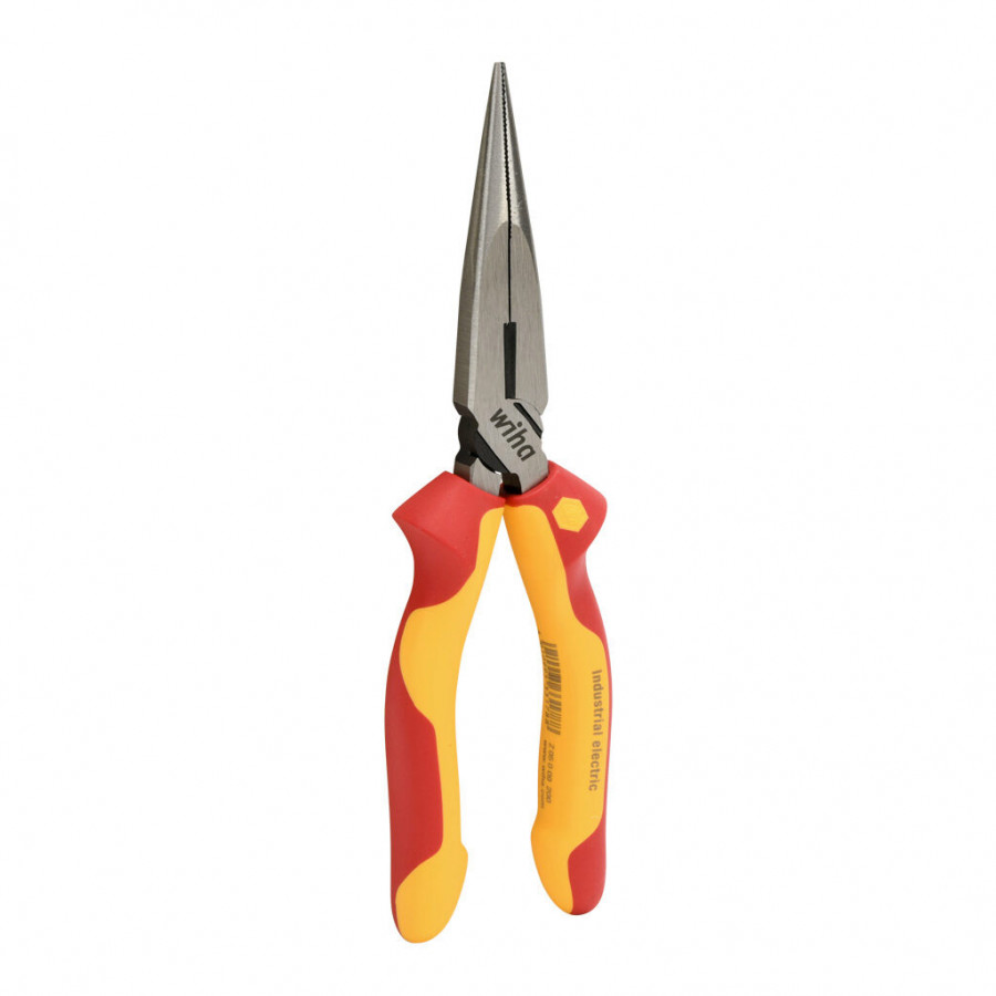WT32923 > WIHA > WIHA LONG NOSE PLIERS, 8.0IN (203MM) OVE | SDI STORE