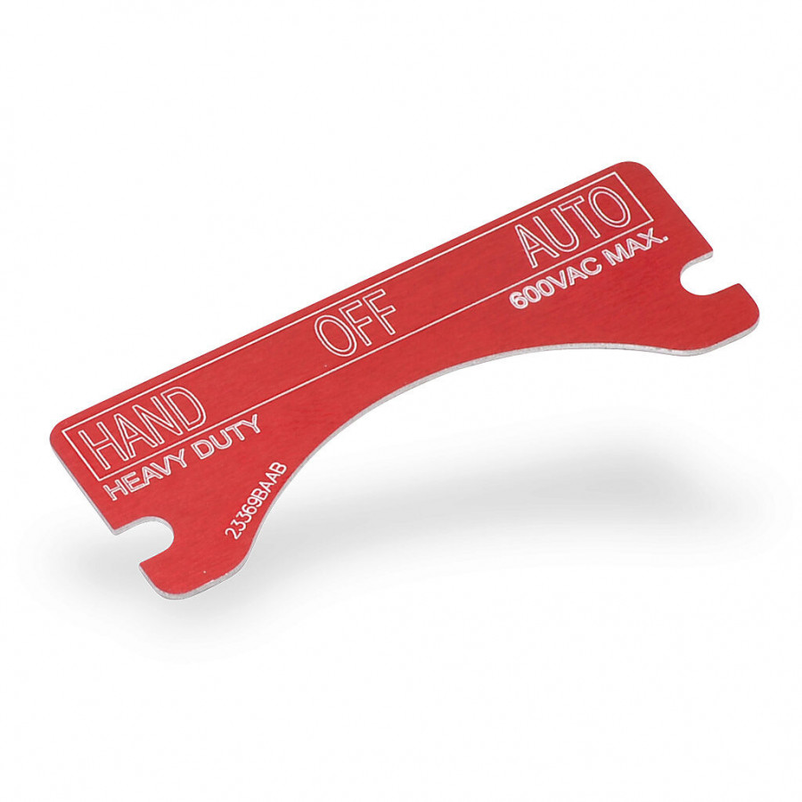 XCSNP-HAND-OFF-AUT > KILLARK > KILLARK LEGEND PLATE, ALUMINUM, RECTANGU ...