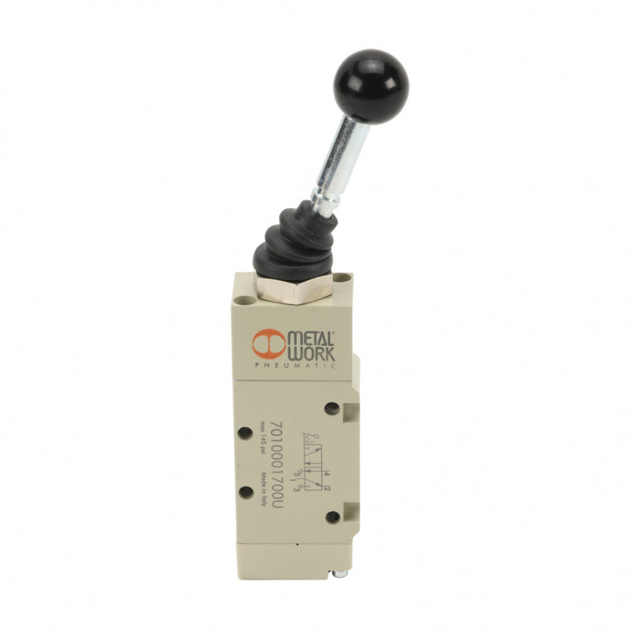 7010001700U > METAL WORK > METAL WORK MANUAL VALVE, 5-PORT (4-WAY ...