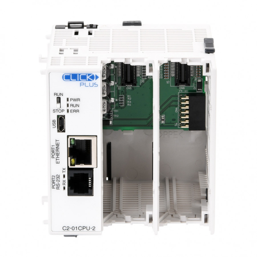 C2-01CPU-2 > CLICK PLUS > CLICK PLUS PLC, 24 VDC REQUIRED, (2) OPT ...