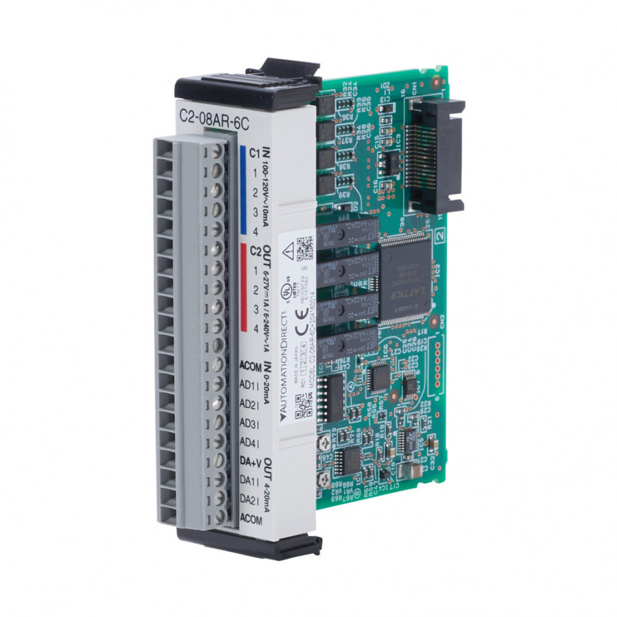 C2-08AR-6C > CLICK PLUS > CLICK PLUS DISCRETE/ANALOG COMBO MODULE, | SDI STORE