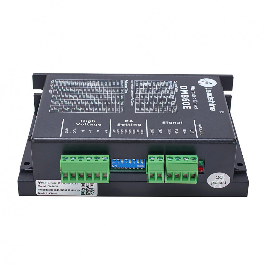 DM860E > LEADSHINE > LEADSHINE DC MICROSTEPPING STEPPER DRIVE | SDI STORE