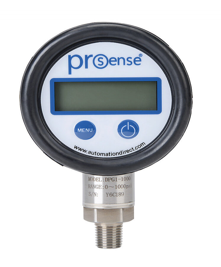 DPG1-1000 > PROSENSE > PROSENSE DIGITAL PRESSURE GAUGE, 0 TO 10 | SDI STORE