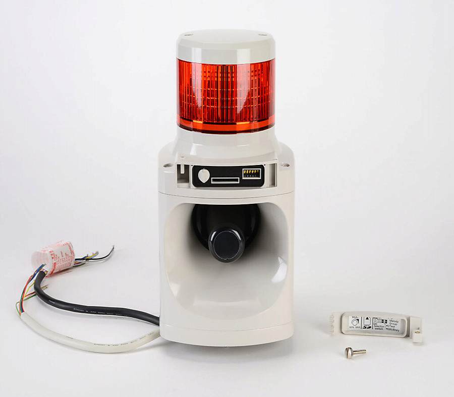 LKEH-102FEPUL-R > PATLITE > PATLITE LED SIGNAL TOWER, (1) TIER, 100M | SDI STORE