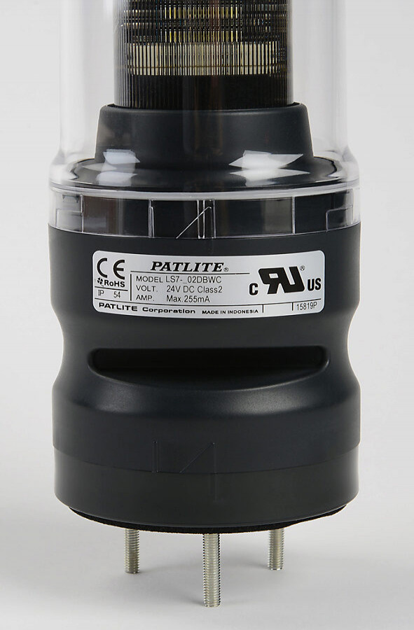 LS7-502DBWC-RYGBC > PATLITE > PATLITE LED SIGNAL TOWER, (5) TIERS, 70M ...