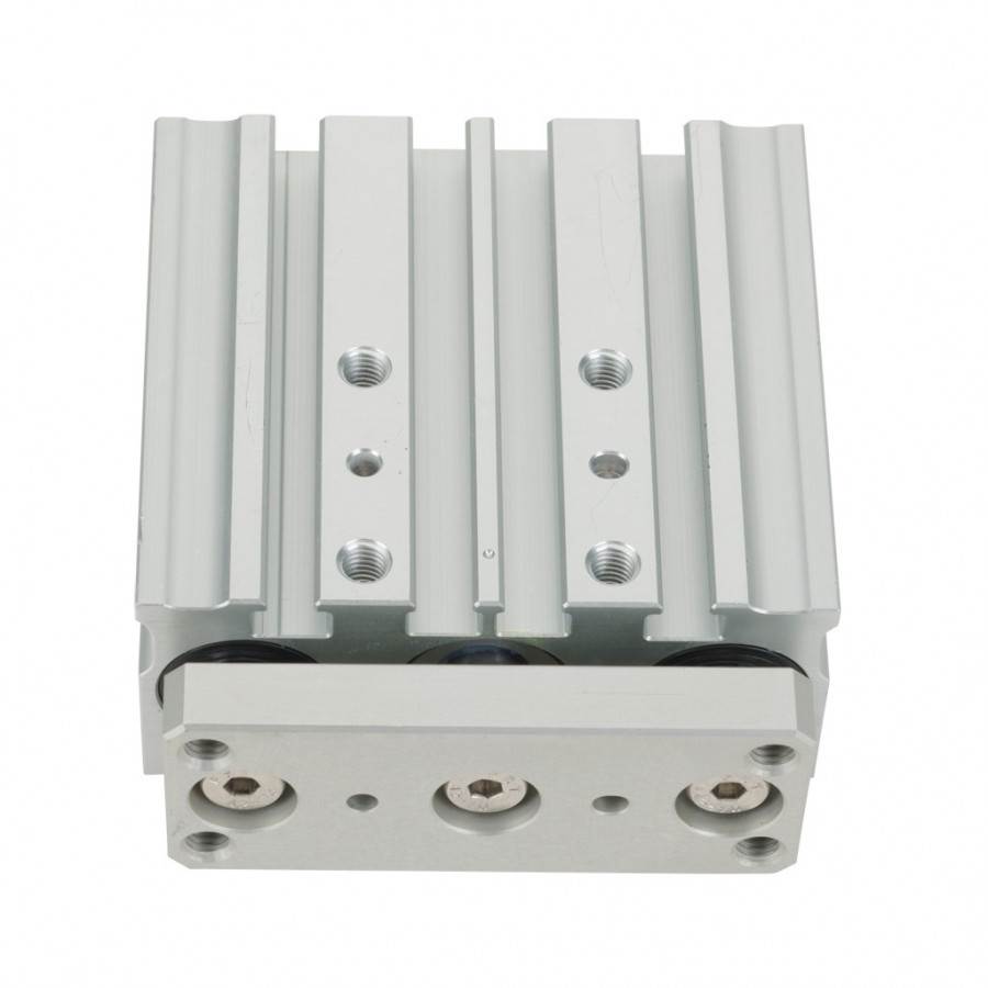 W143016A030N > METAL WORK > METAL WORK PNEUMATIC CYLINDER, DUAL GUID ...