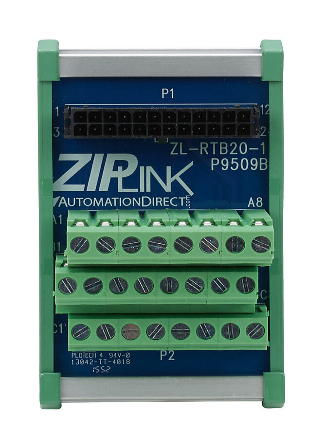 ZL-RTB20-1 > ZIPLINK > ZIPLINK REDUCED-WIDTH FEEDTHROUGH MODULE | SDI STORE